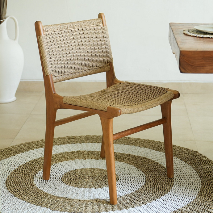 Zara Rattan Dining Chair – The Bali Concept